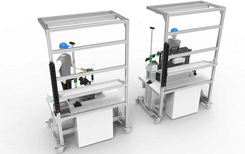 Manual Assembly Workstations - Hoob - Factory Automation & Machine Building Manual Assembly Workstations - Hoob - Factory Automation & Machine Building