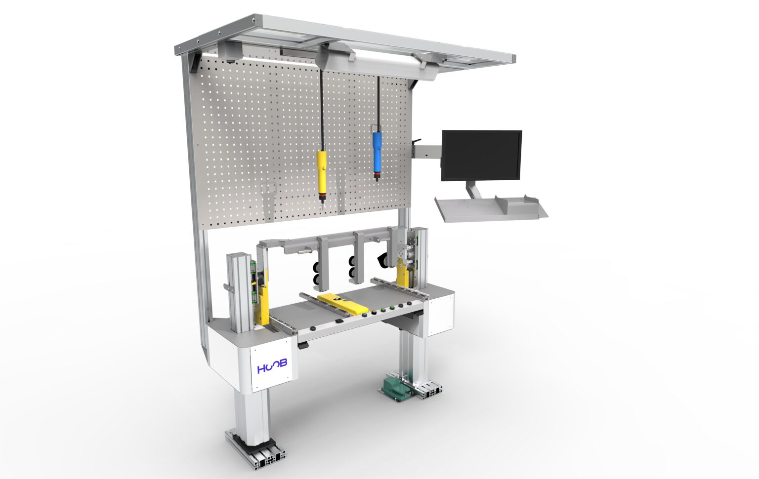 Manual Assembly Workstations - Hoob - Factory Automation & Machine Building